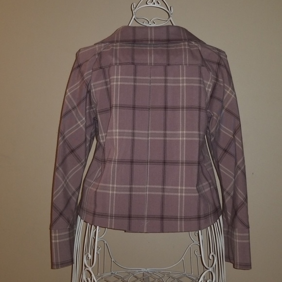 zinc | Jackets & Coats | Zinc Plaid Jacket | Poshmark